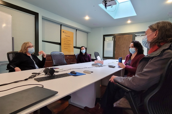 Representative Maxine Dexter Tours New Narrative Sites - New Narrative